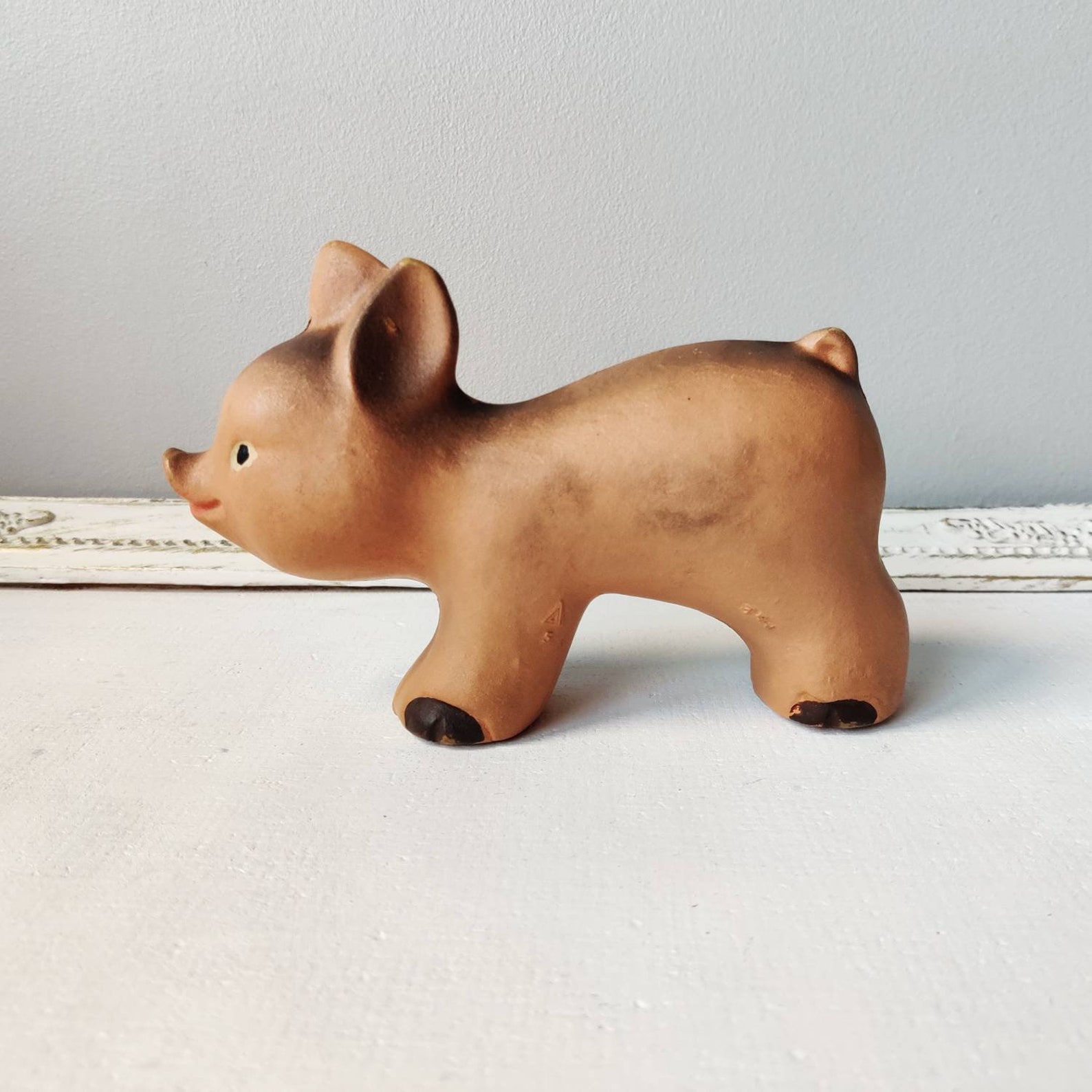 60s Rare Rubber Squeak Pig Toy, Soviet Vintage Piglet - Etsy