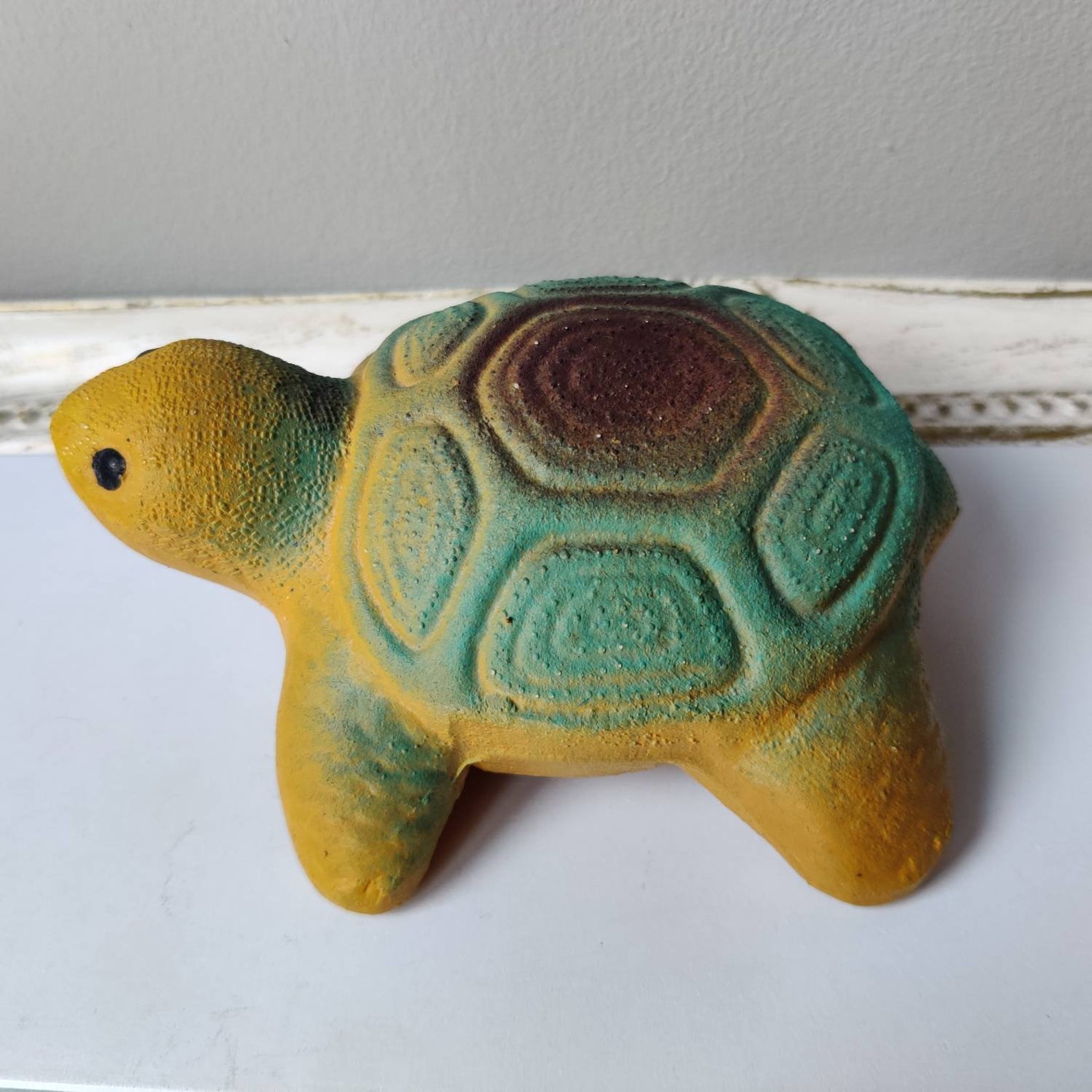 60's Vintage Rubber Squeak Turtle Toy From the Soviet Era, Very ...