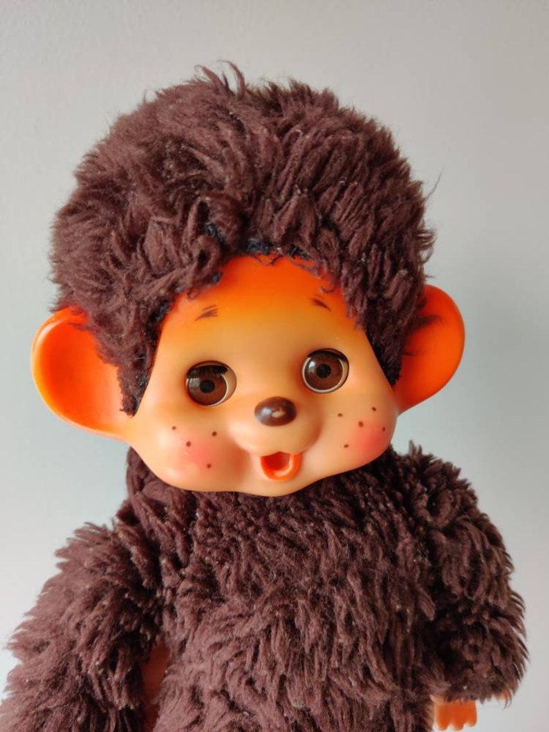 Rare Vintage Monchichi Monchhichi Monkey Plush 24 cm/9.44 | Etsy