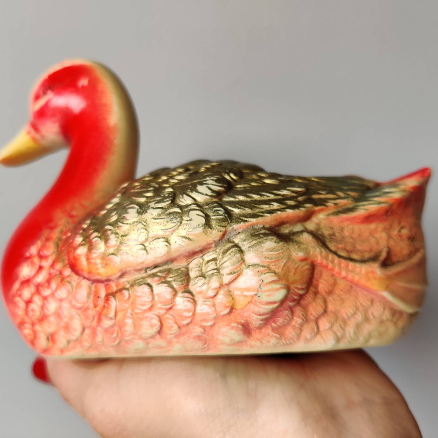 Rare Soviet Toy 1950s Celluloid Duck Toy Antique Russian | Etsy