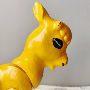 Rare Celluloid Plastic Goat, Soviet Era, Vintage Collectible Toy ...