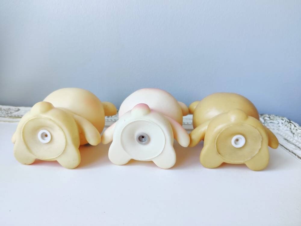 Vintage Soviet Rubber Panda Bear Toys From the 80's With a - Etsy