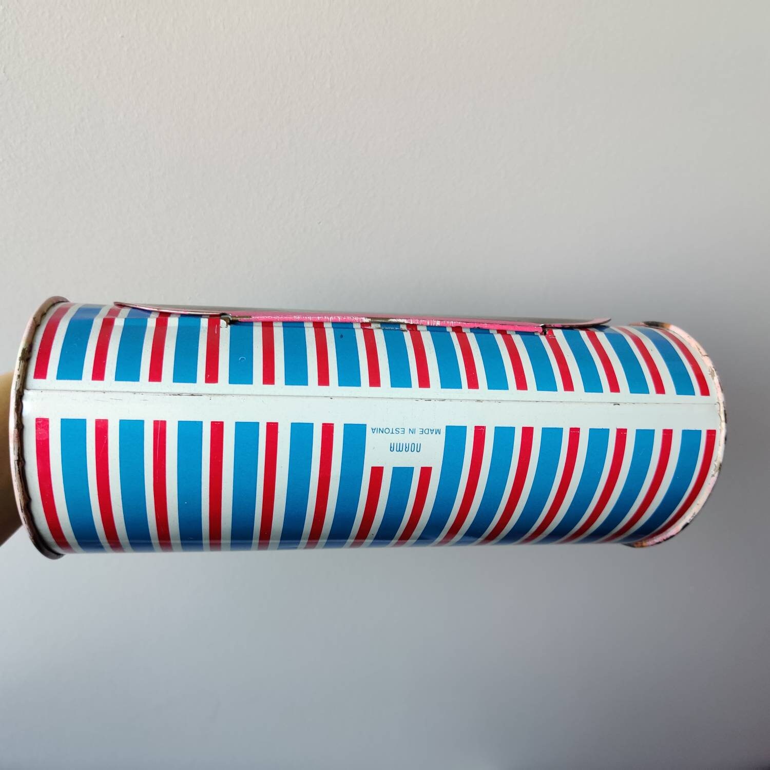 Adorable Soviet Vintage Oval Tin Case Russian Kids Lunch Box - Etsy