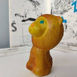 Soviet Rubber Lion Toy from the 60s made in USSR | Etsy