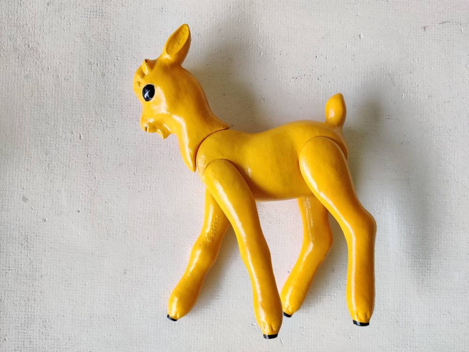 Rare Celluloid Plastic Goat, Soviet Era, Vintage Collectible Toy ...