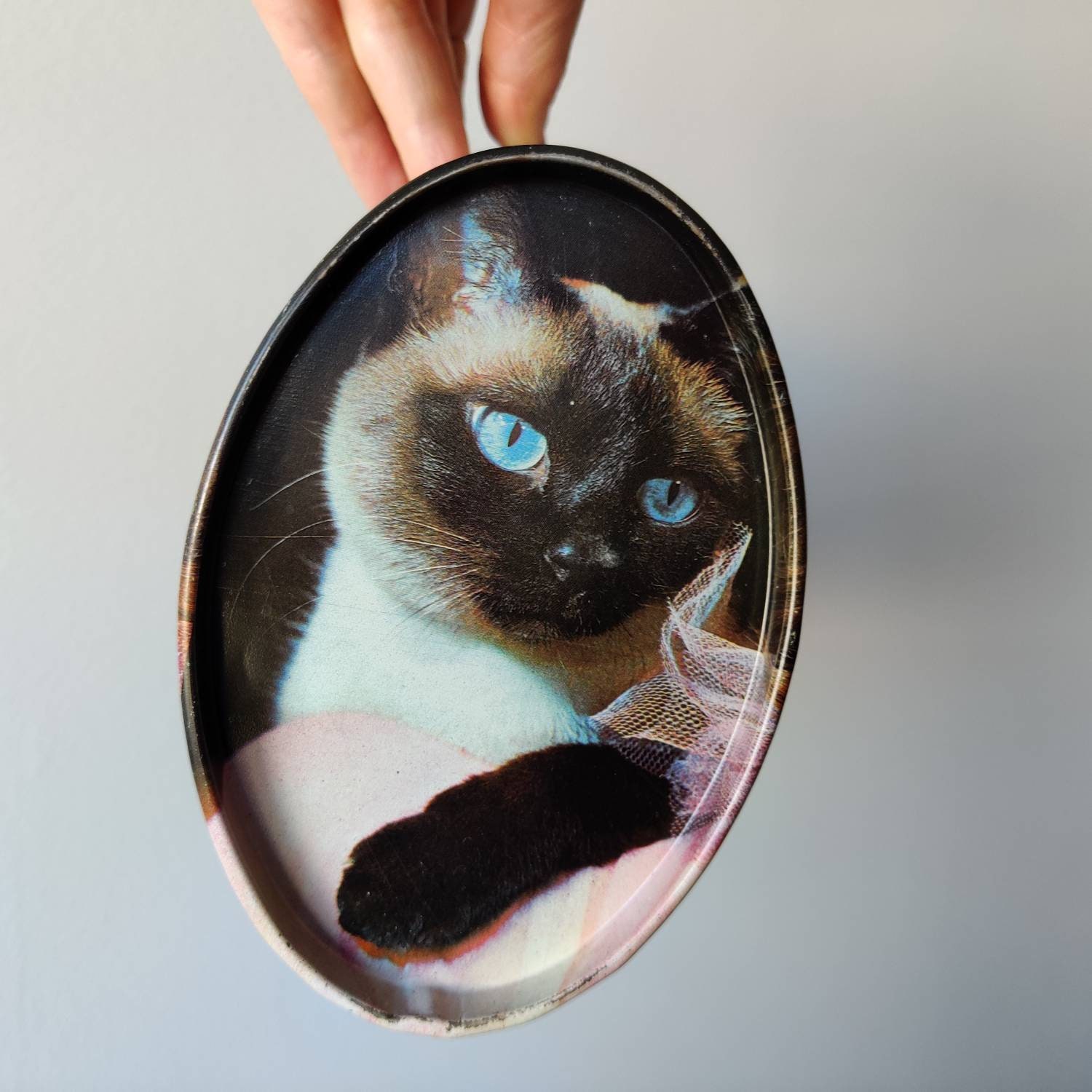 Adorable Soviet Vintage Oval Tin Case Russian Kids Lunch Box - Etsy