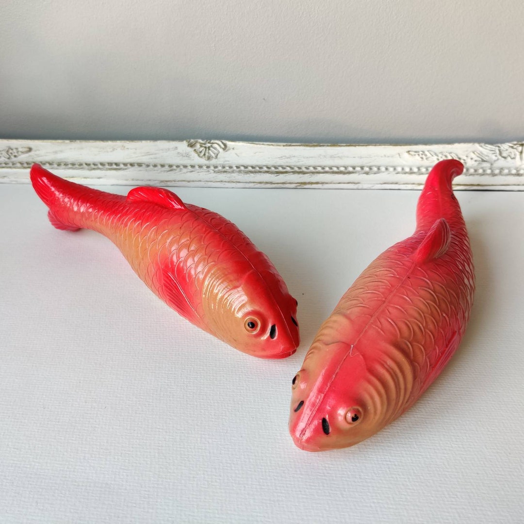 Soviet Toys, 1950s. Vintage Antique Fish Toys, Celluloid – Rare Find ...
