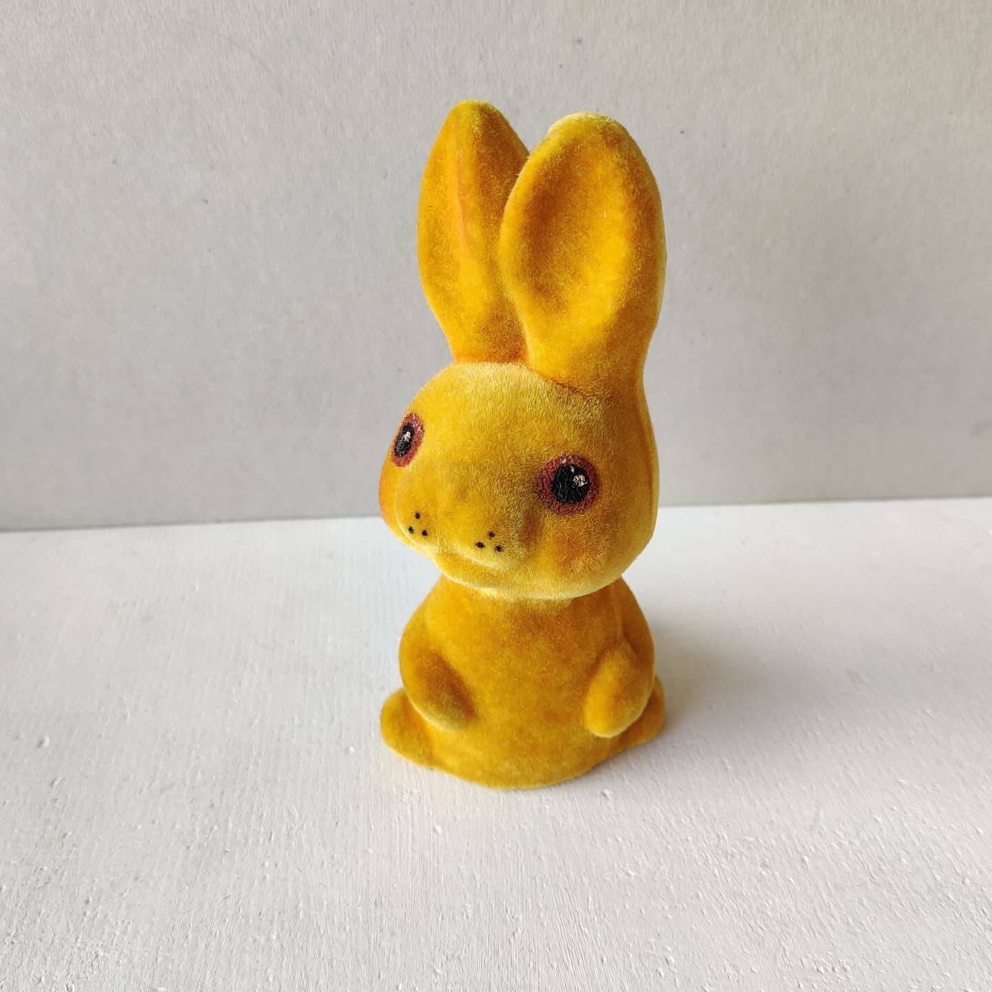 Cute Yellow Vintage Foam Rubber Bunny Toy Late 70s Early 80 - Etsy UK