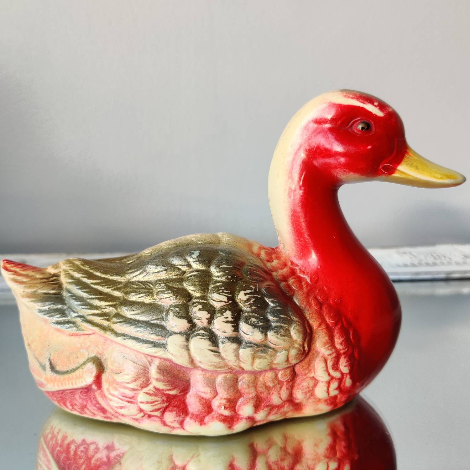 Rare Soviet Toy 1950s Celluloid Duck Toy Antique Russian | Etsy