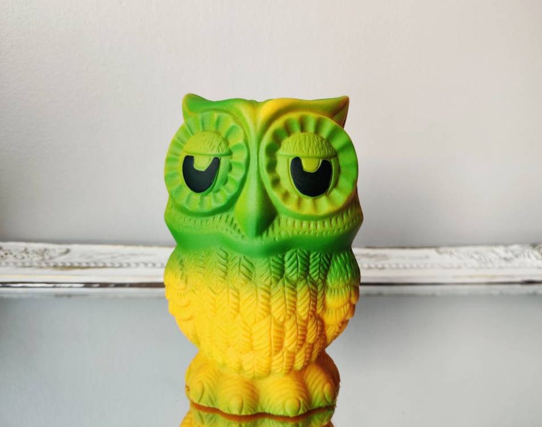 Adorable Soviet Vintage Rubber Owl Toy, Early 80s – Collectible, Great ...