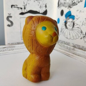 Soviet Rubber Lion Toy from the 60s made in USSR | Etsy