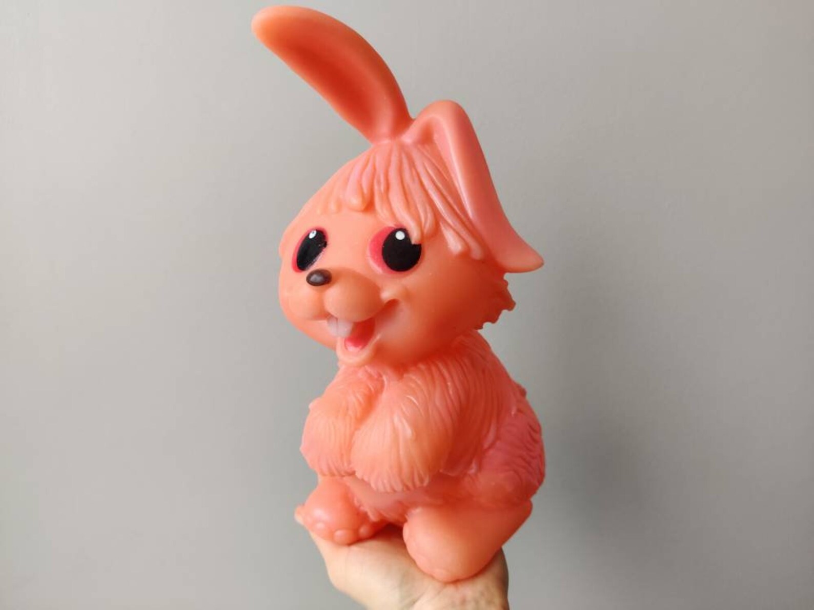 Big Soviet Vintage Rubber Rabbit Bunny Hare Toy Early - Etsy
