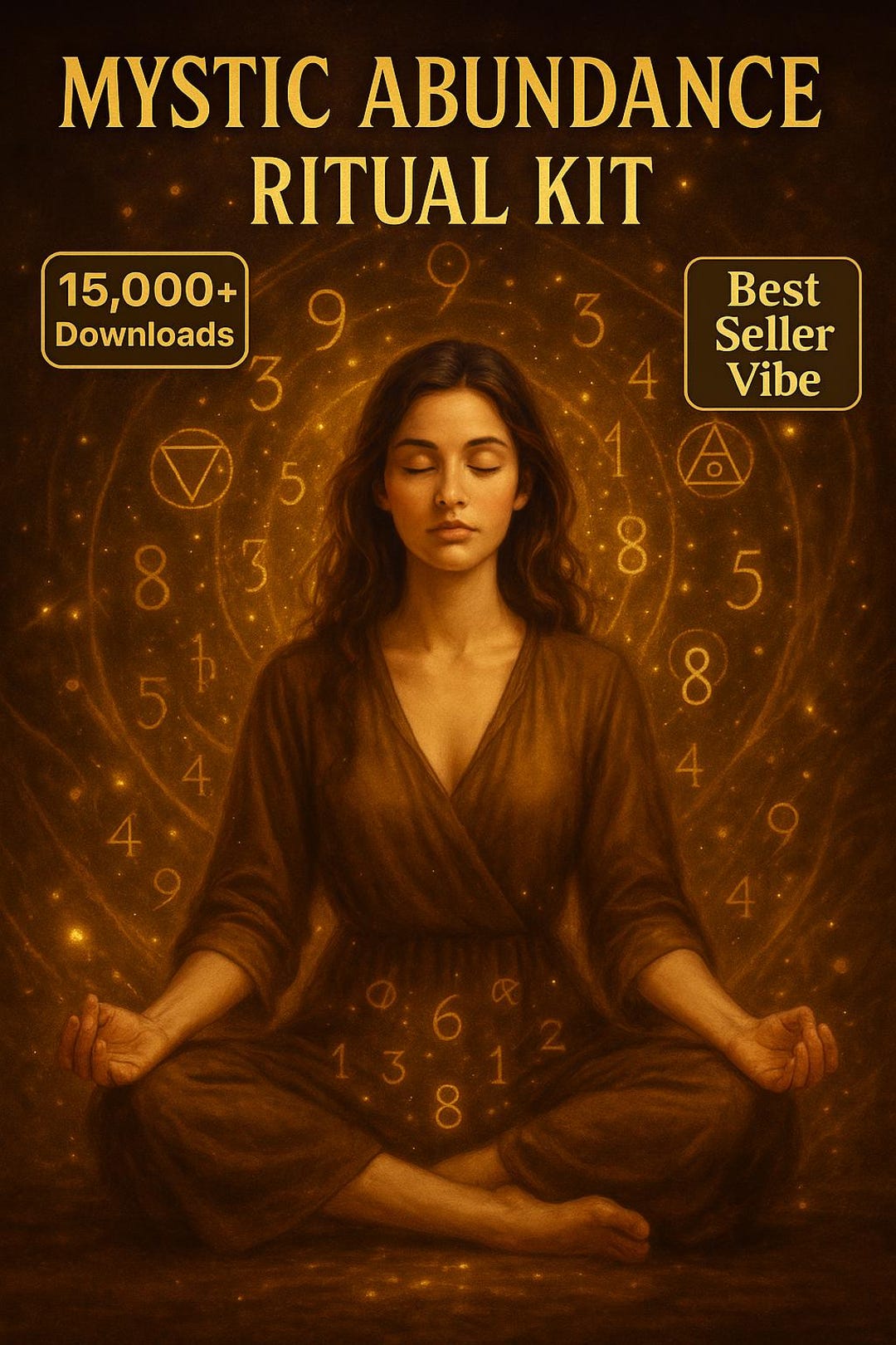 Mystic Abundance Ritual Kit | Digital Wealth Spellbook | Numerology ...