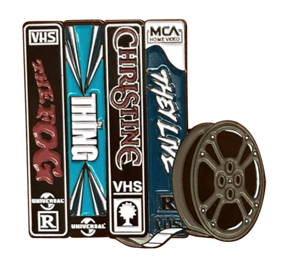 John Carpenter VHS Pin for Movie Lovers and VHS Fans, Gift for ...