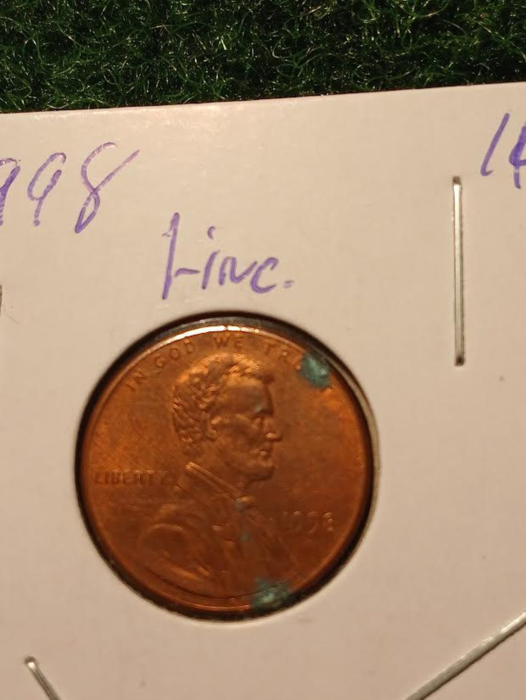 1998 Lincoln Wide AM Cent-unc - Etsy