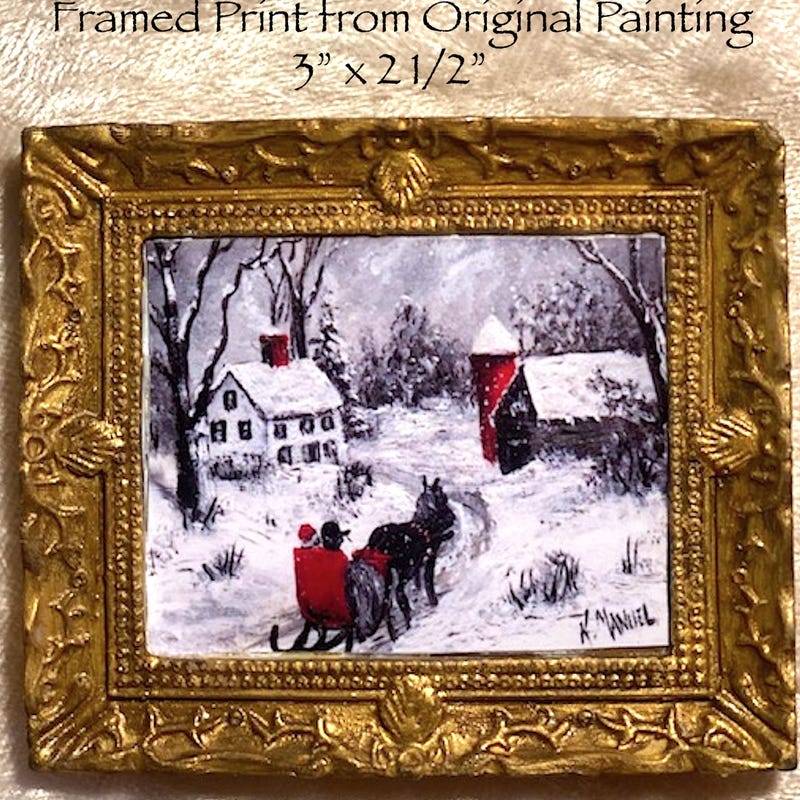 1:12 Scale Original Art - Etsy