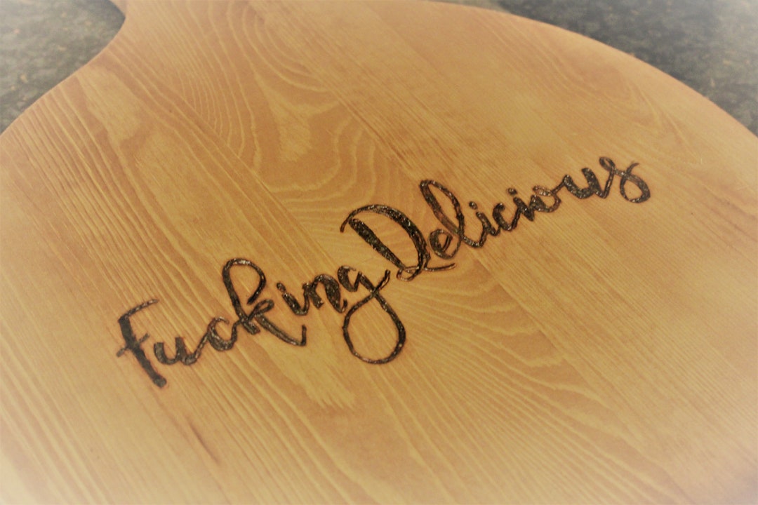 Profanity Serving Board - Etsy