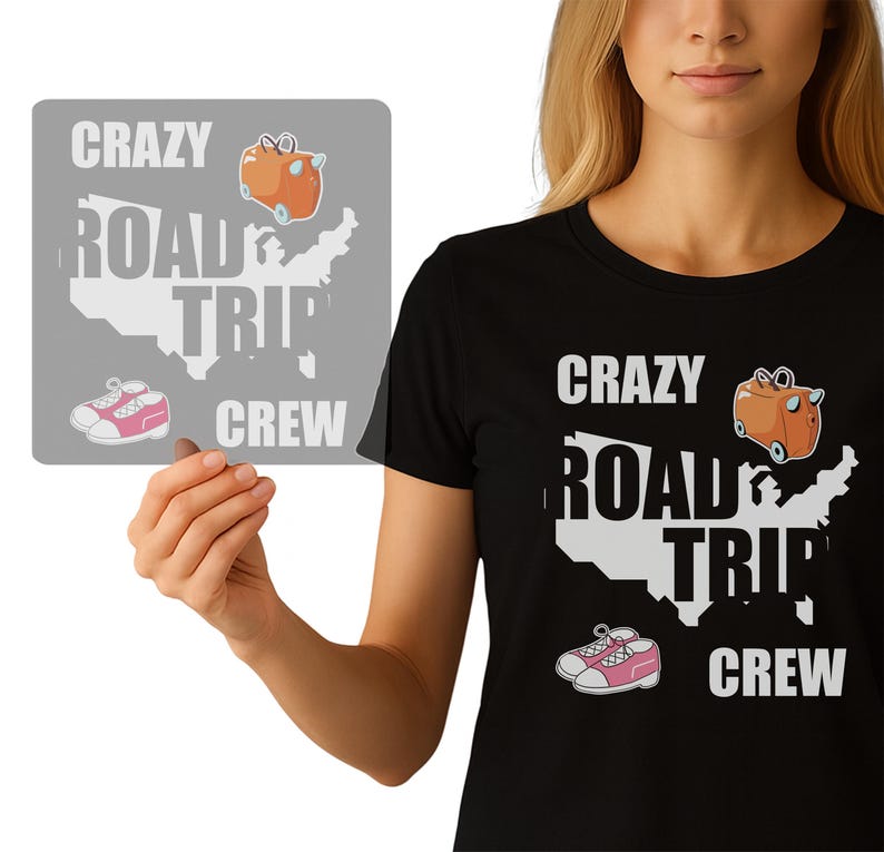 Road Trip Squad Heat Press, Adventure Road Trip DTF Transfer, DTF ...