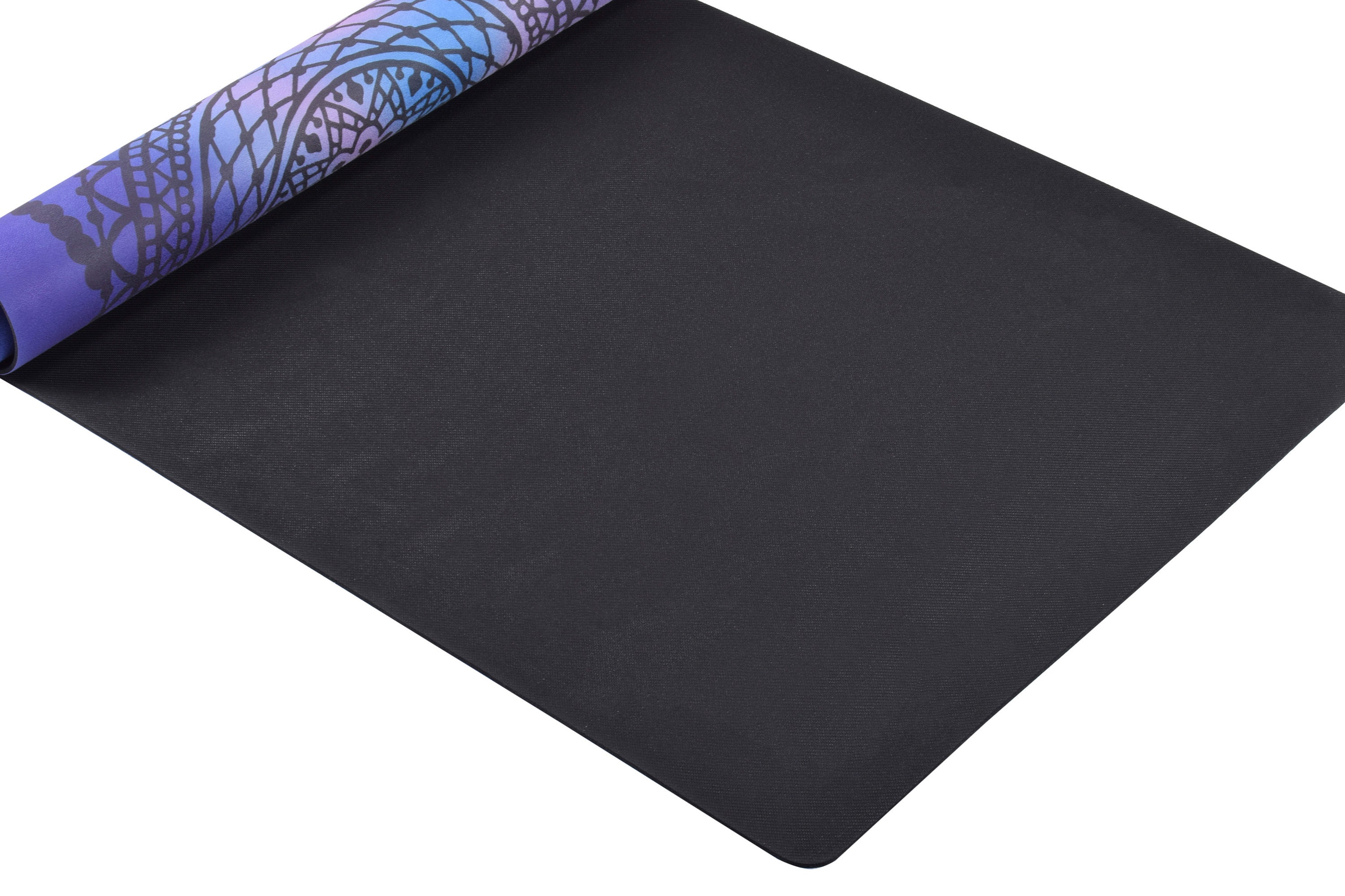 Eco Friendly Luxury Suede and Recycled Rubber Free Hand Mandala Art ...