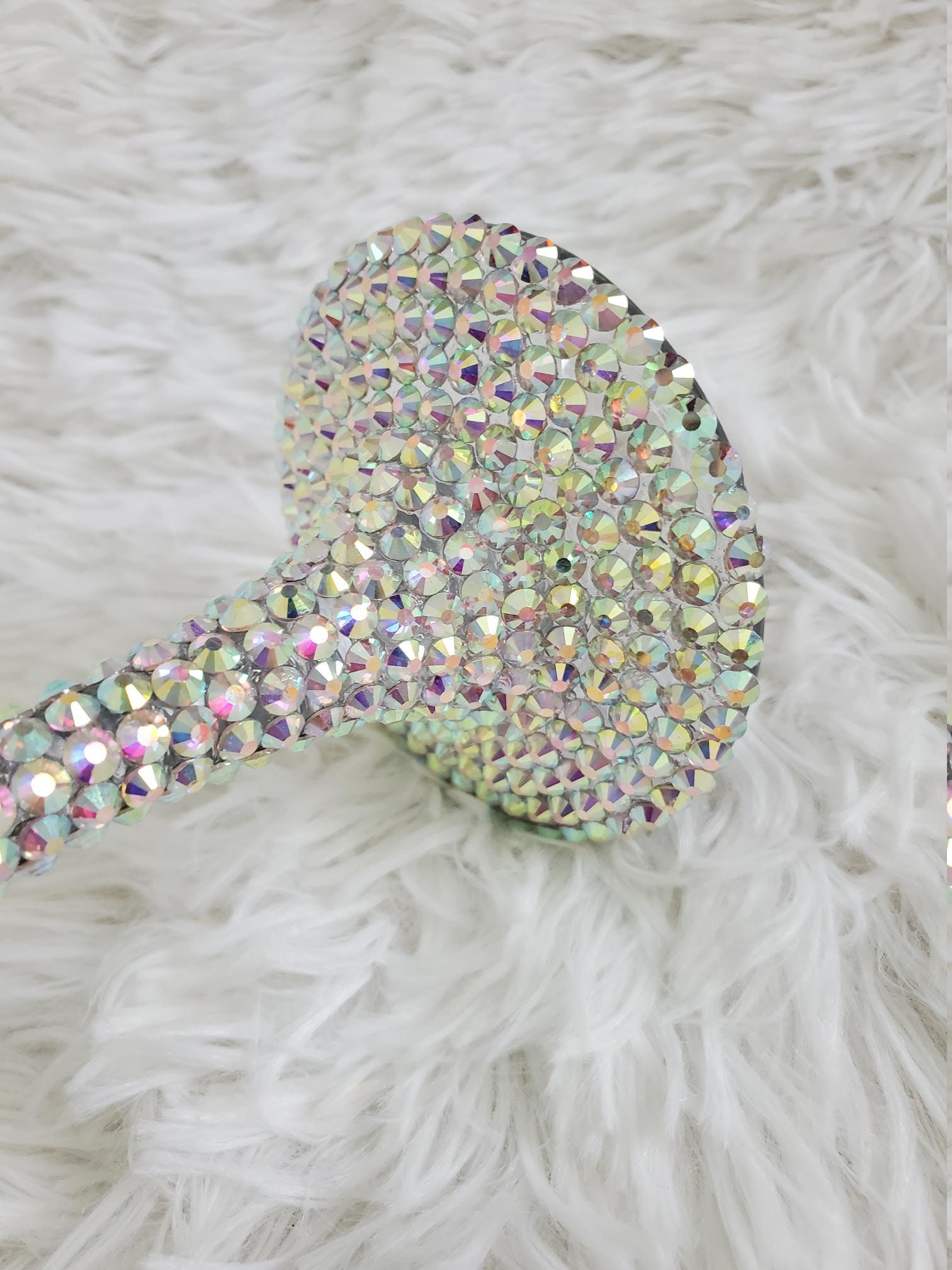 Bling Wine Glass, Bedazzled Cup, Rhinestone Tumbler, Blinged Out - Etsy