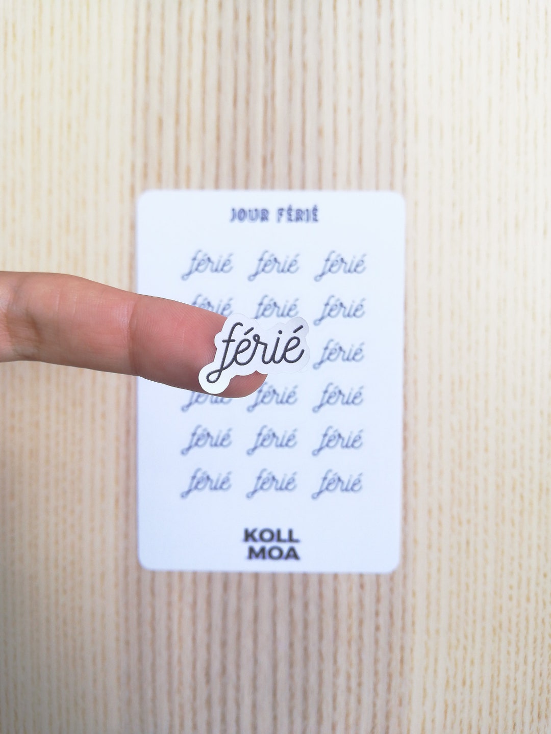 Public Holiday Stickers French Bullet Journal Stickers Public Holiday ...