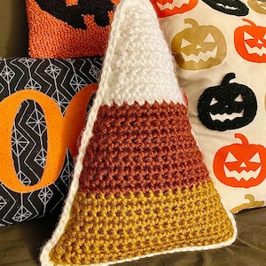Crochet Pattern/ Candy Corn Pillow/ PDF Download Only - Etsy
