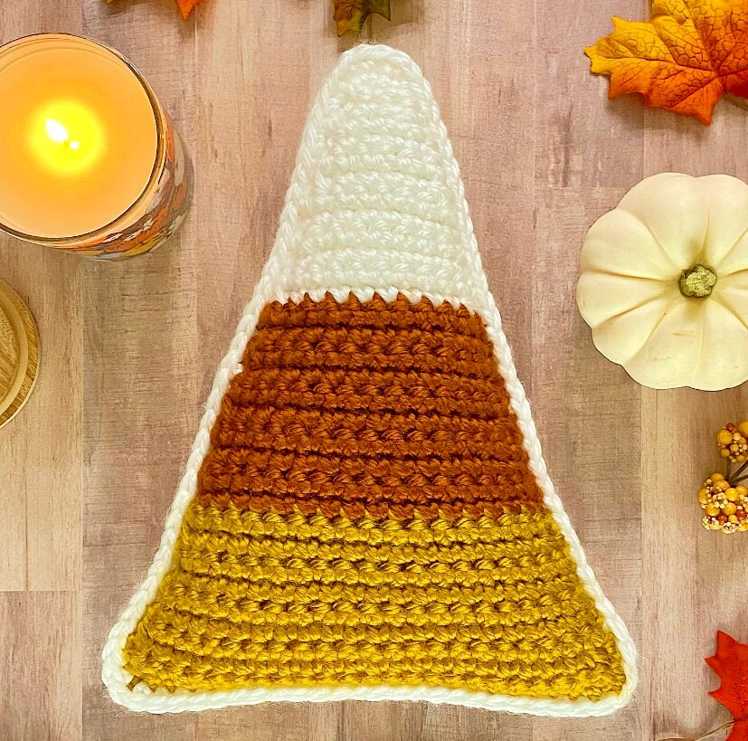 Crochet Pattern/ Candy Corn Pillow/ PDF Download Only - Etsy