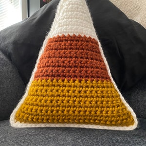 Crochet Pattern/ Candy Corn Pillow/ PDF Download Only - Etsy