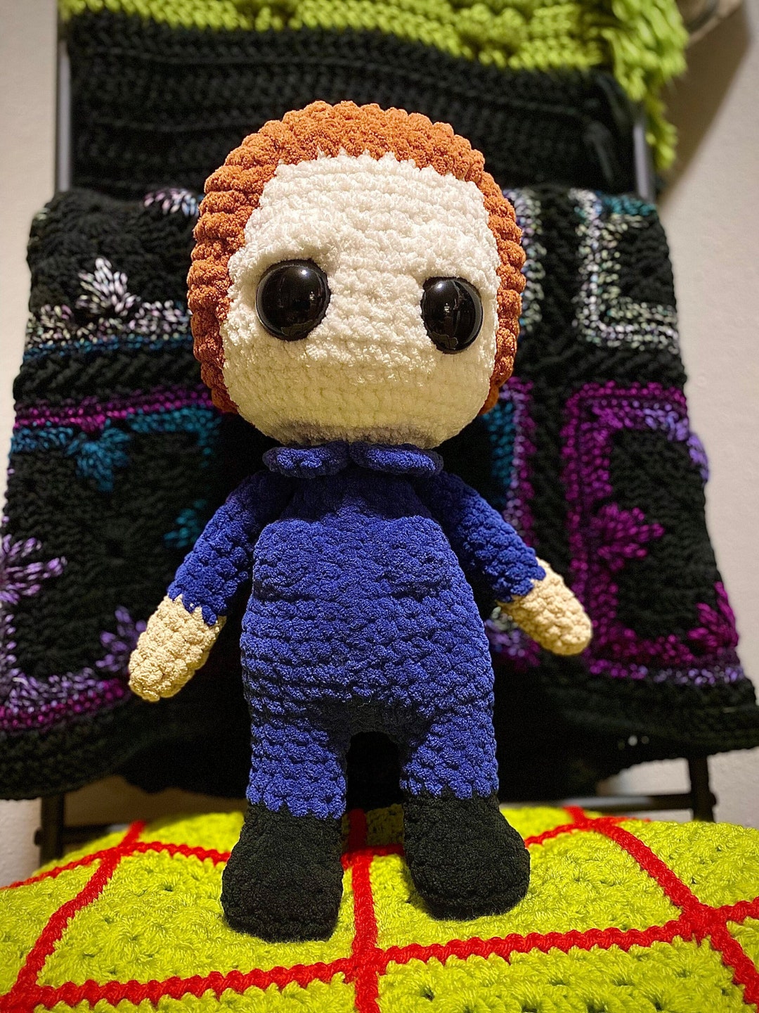 Horror Plushies/ Babysitter Slasher/ Halloween/ Crochet - Etsy