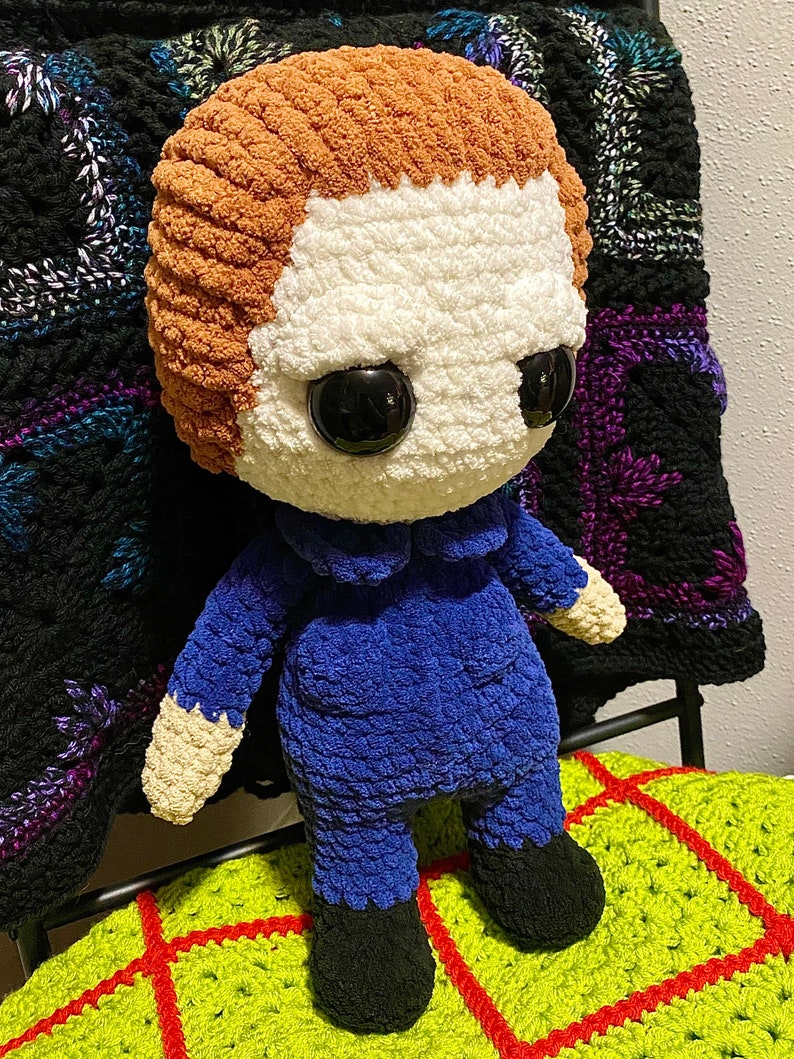 Horror Plushies/ Babysitter Slasher/ Halloween/ Crochet - Etsy