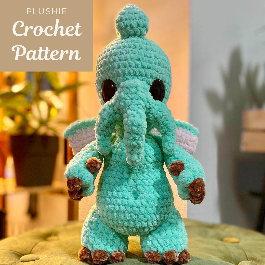 Crochet Pattern: Cthulhu Plushie (PDF Download) - Etsy