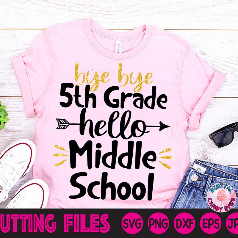 Middle School Svg - Etsy
