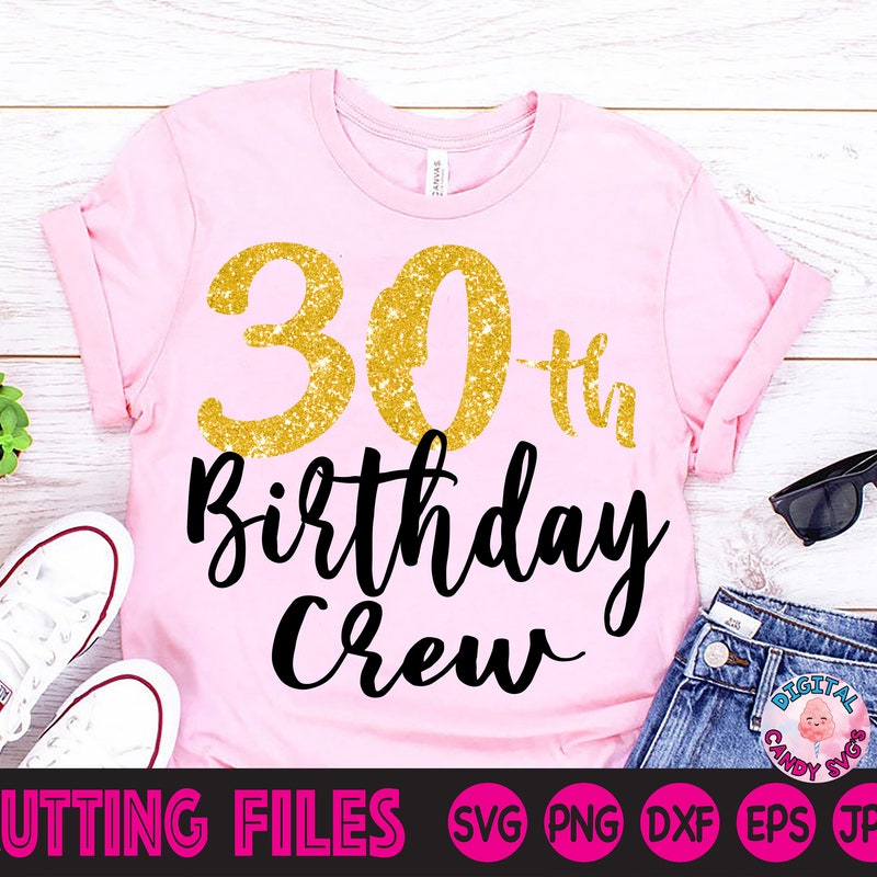 30th Birthday Svg - Etsy