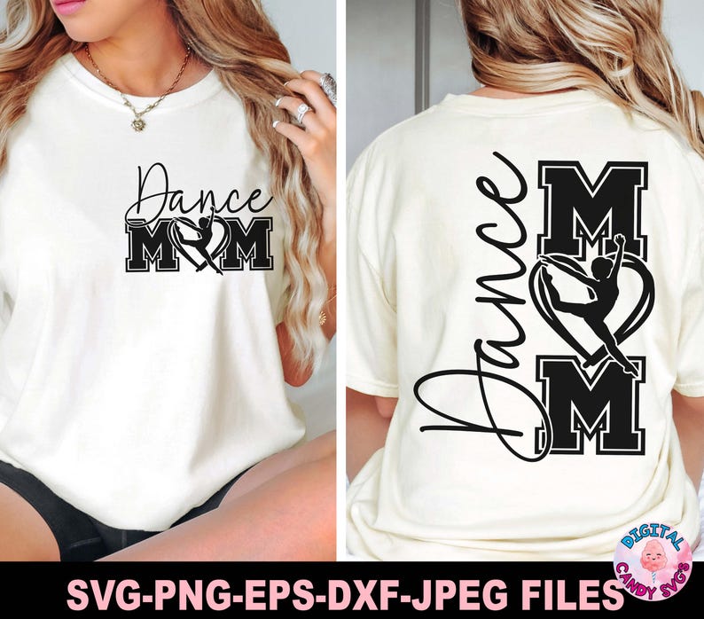 Dance Mom Svg Png, Dance Svg Png, Dance Team Template Svg, Svg Files ...