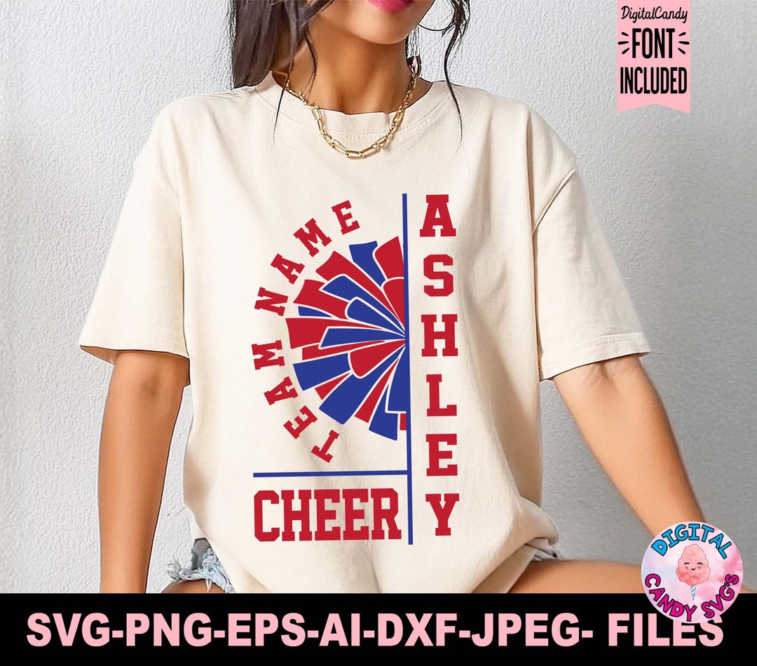 Cheer Team Roster Template Svg Png, Cheer Svg Png, Cheer Team Template ...