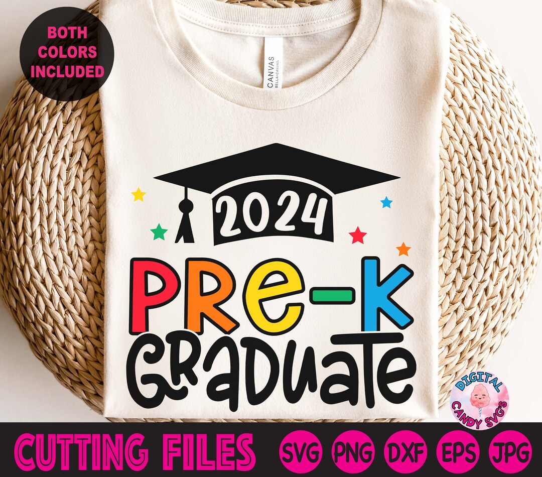 Preschool Grad Svg, Pre-k Grad Svg Png, Grad Svg, 2024 Grad Svg ...