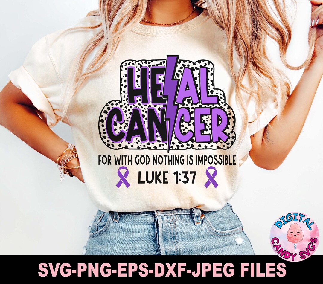 Heal Cancer Svg Png, Pancreatic Cancer Svg Png, Christian Svg Png ...