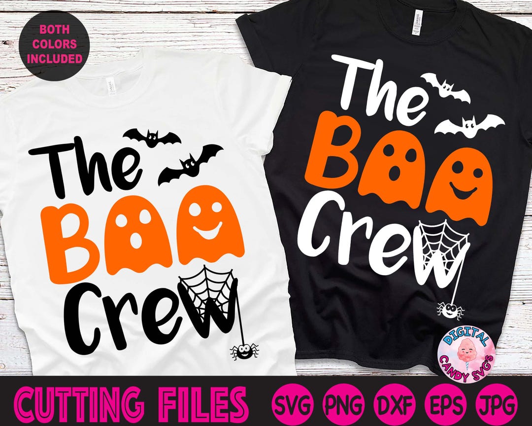 The Boo Crew Svg Png, Boo Crew Svg, Halloween Svg Png, Halloween Family ...