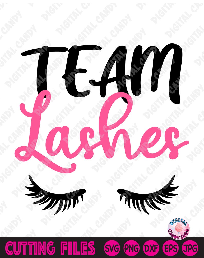 Team Lashes Team Staches Gender Reveal Svg Boy or Girls - Etsy