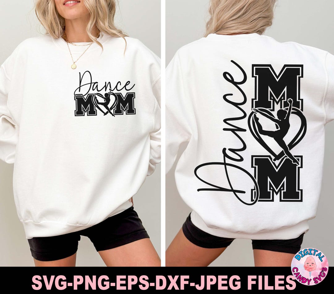Dance Mom Svg Png, Dance Svg Png, Dance Team Template Svg, Svg Files ...