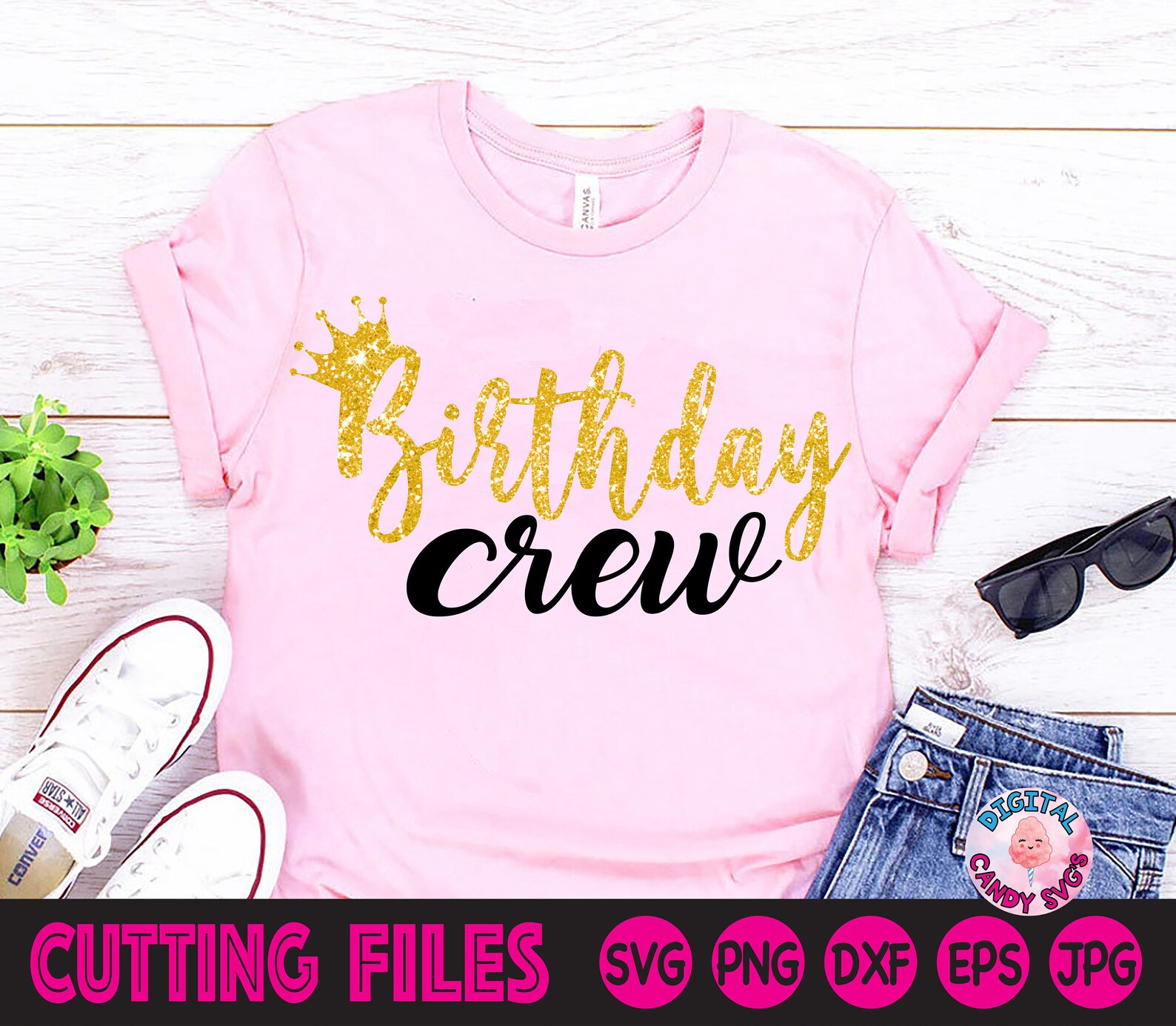 Birthday Crew Svg, Birthday Squad Svg, Birthday Girl Svg, Birthday ...