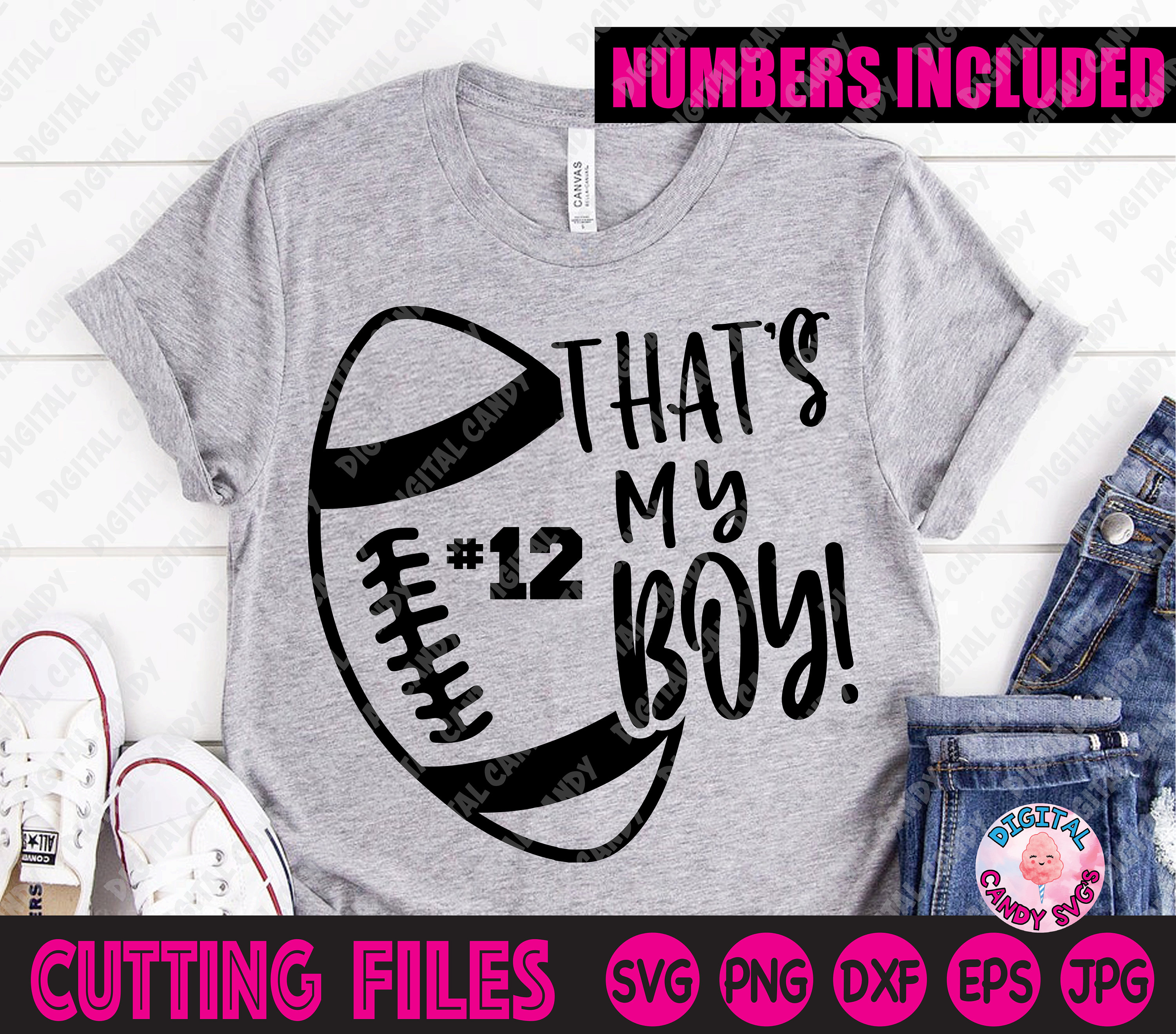 That's My Boy Svg Football Mom Svg Football Mama Svg - Etsy