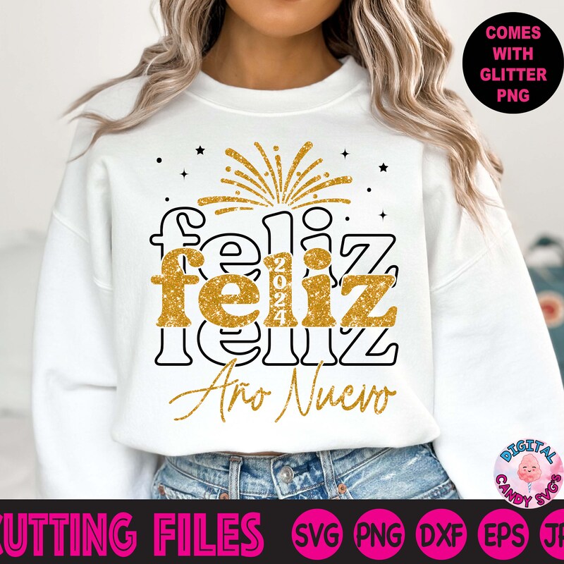 Feliz Año Nuevo - Etsy