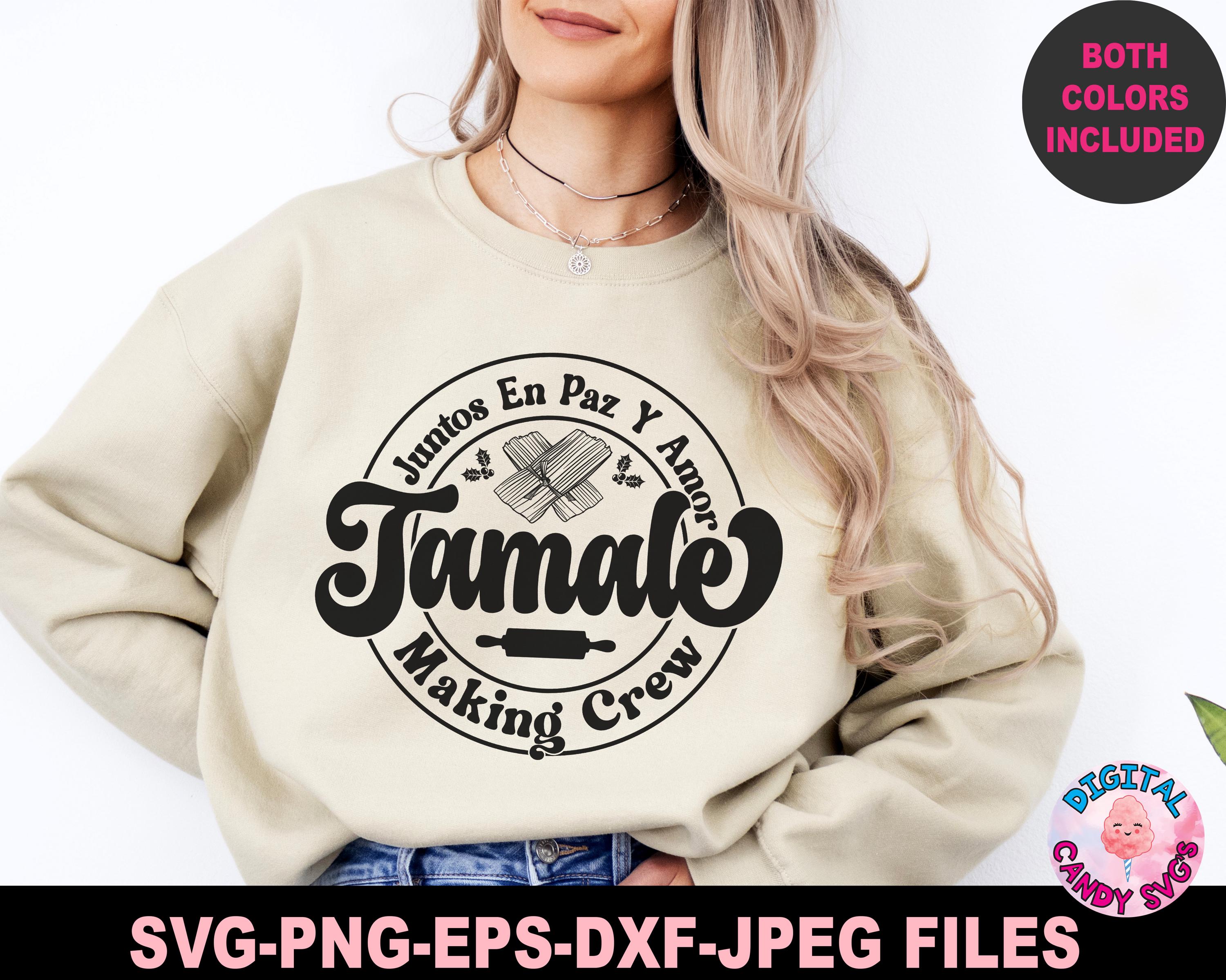 Feliz Navidad Svg, Tamale Making Crew Svg, Tamales Svg, Merry Christmas ...