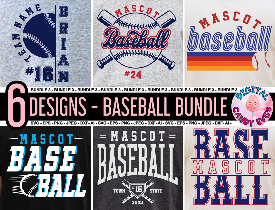 Baseball Bundle Svg Png, Baseball Team Template Svg Png, Baseball Mom ...