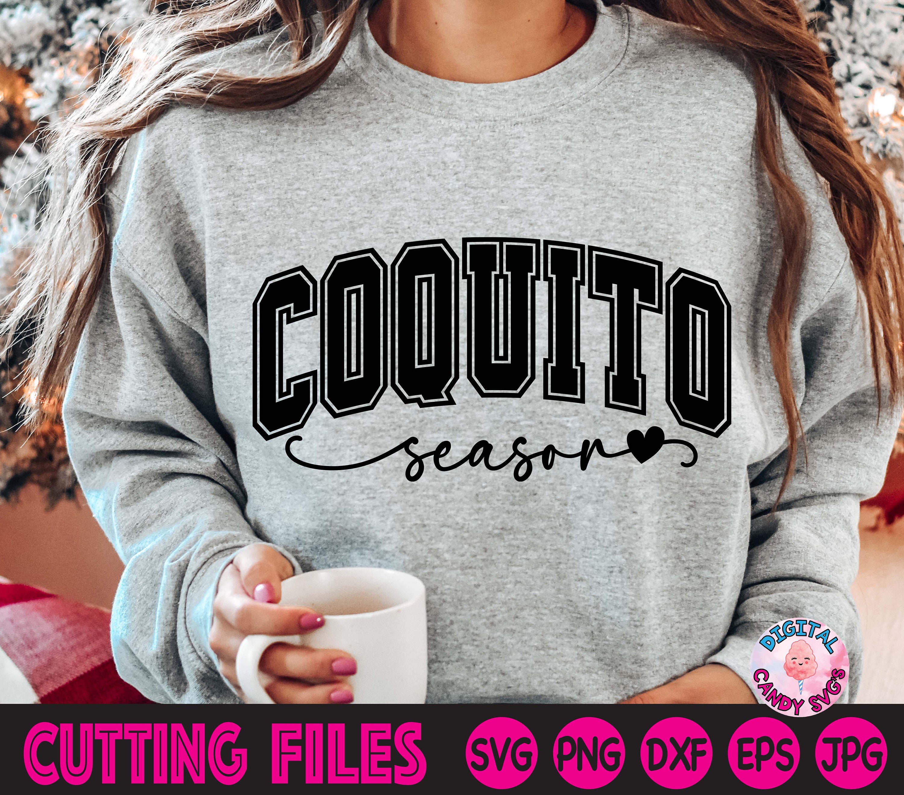 Coquito Season Svg, Latina Svg, Boriqua Svg, Christmas Svg, Feliz ...