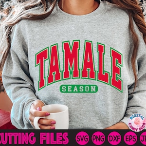 Feliz Navidad Svg, Tamale Season Svg, Tamales Svg, Merry Christmas Svg ...