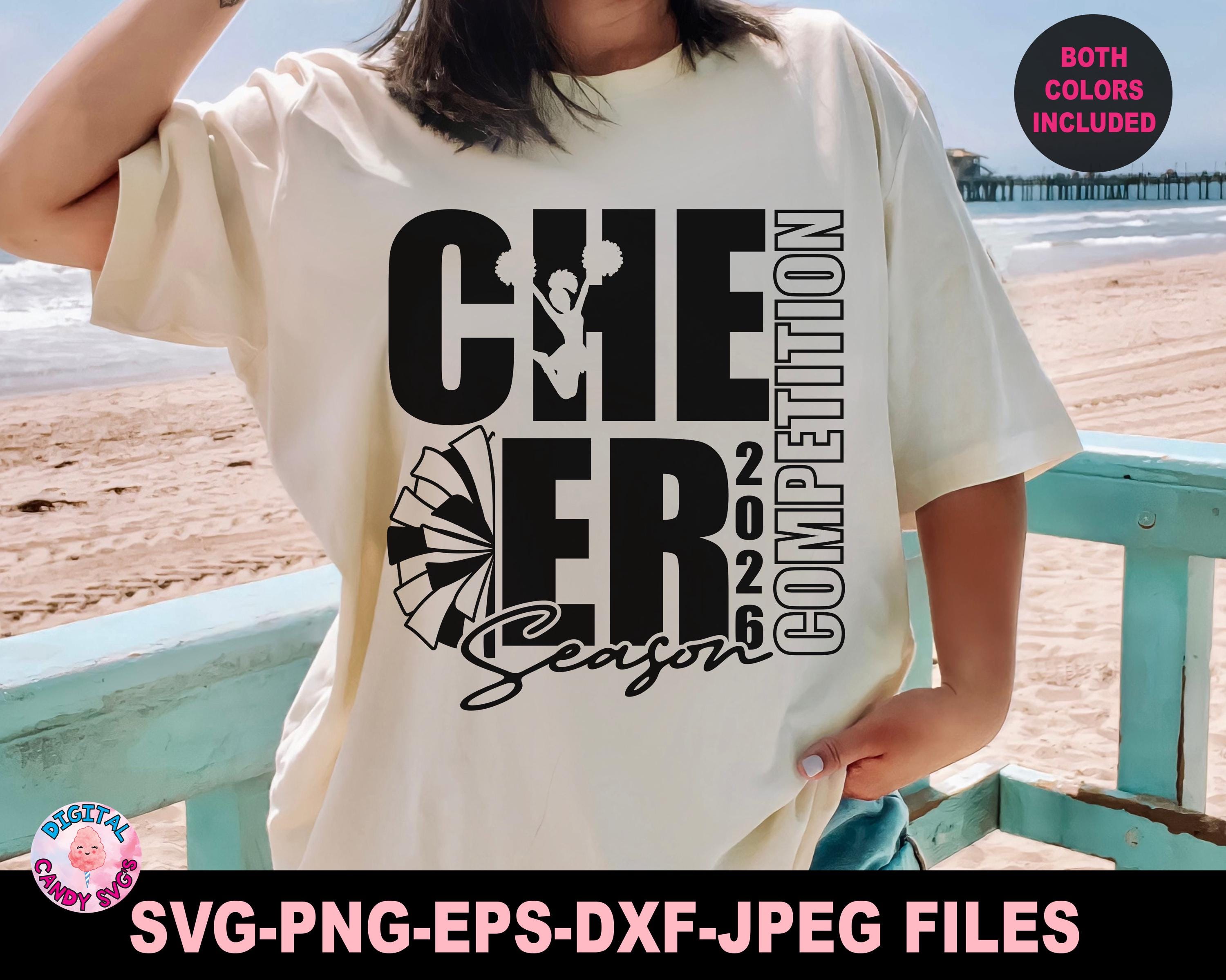 Cheer Competition Season Svg Png, Cheer Svg Png, Cheer Mom Svg Png ...