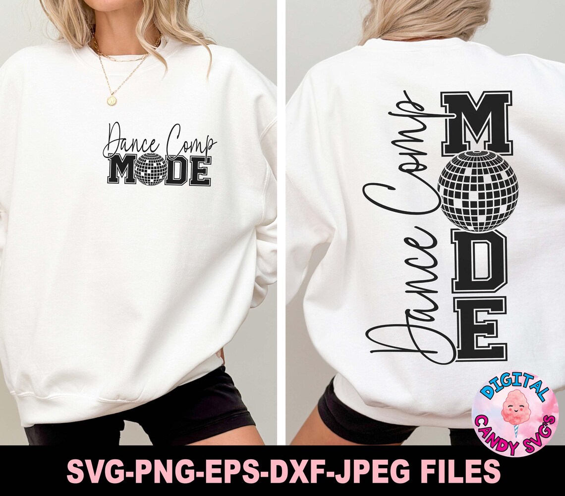 Dance Comp Mode Svg Png, Dance Svg Png, Dance Mom Svg Png, Comp Day Svg ...