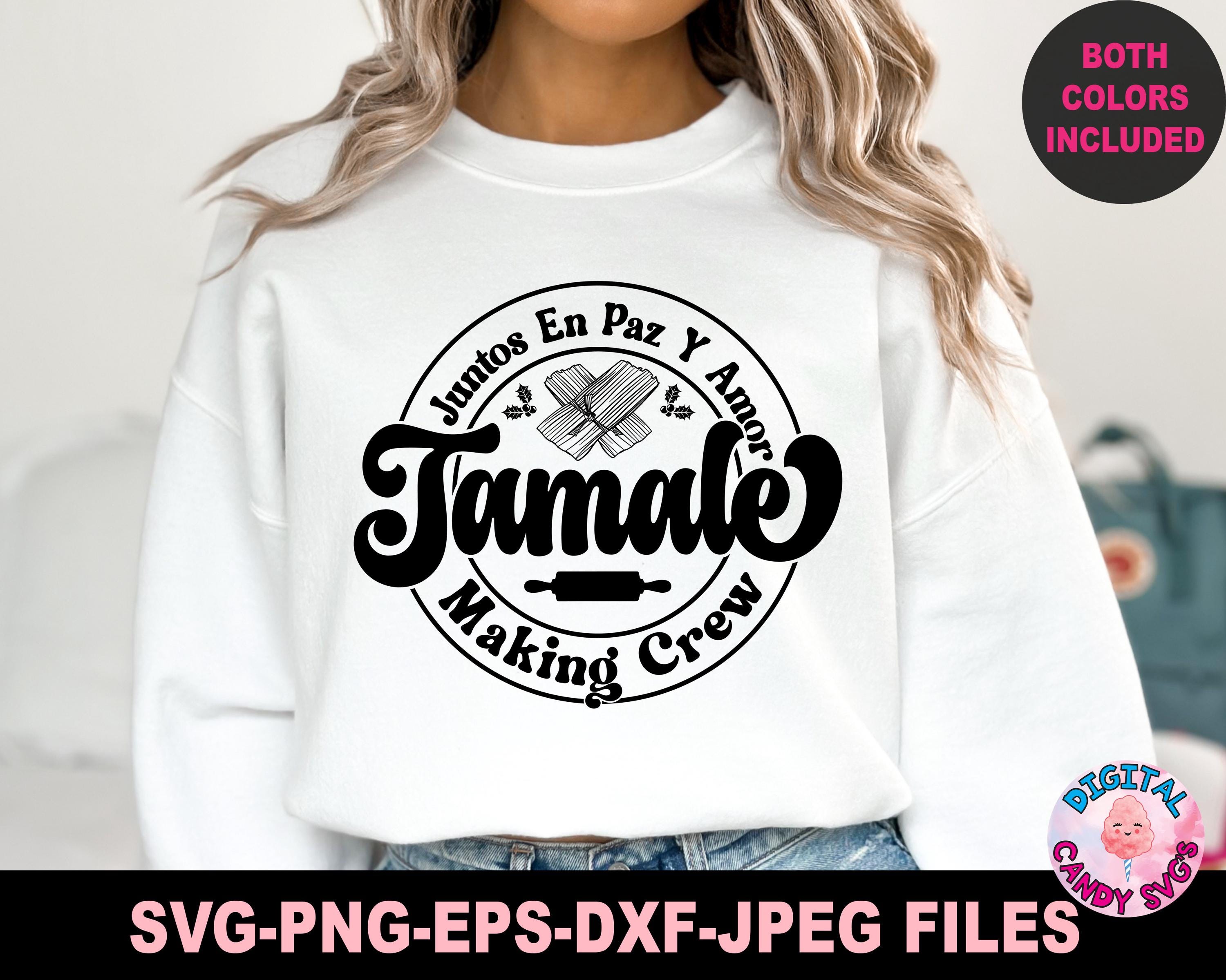 Feliz Navidad Svg, Tamale Making Crew Svg, Tamales Svg, Merry Christmas ...